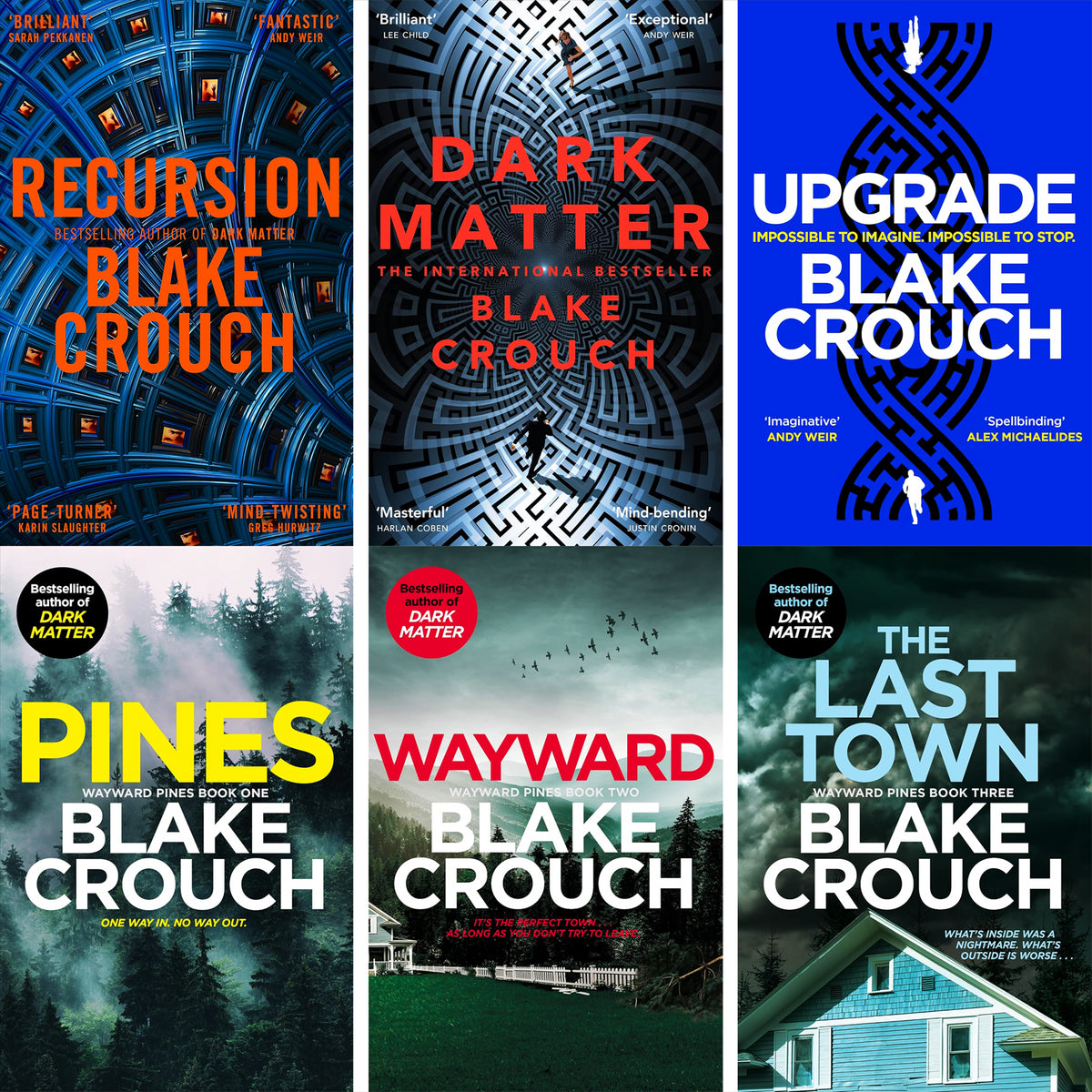 Blake Crouch Thrills and Twists Collection: Includes Dark Matter, Recu ...