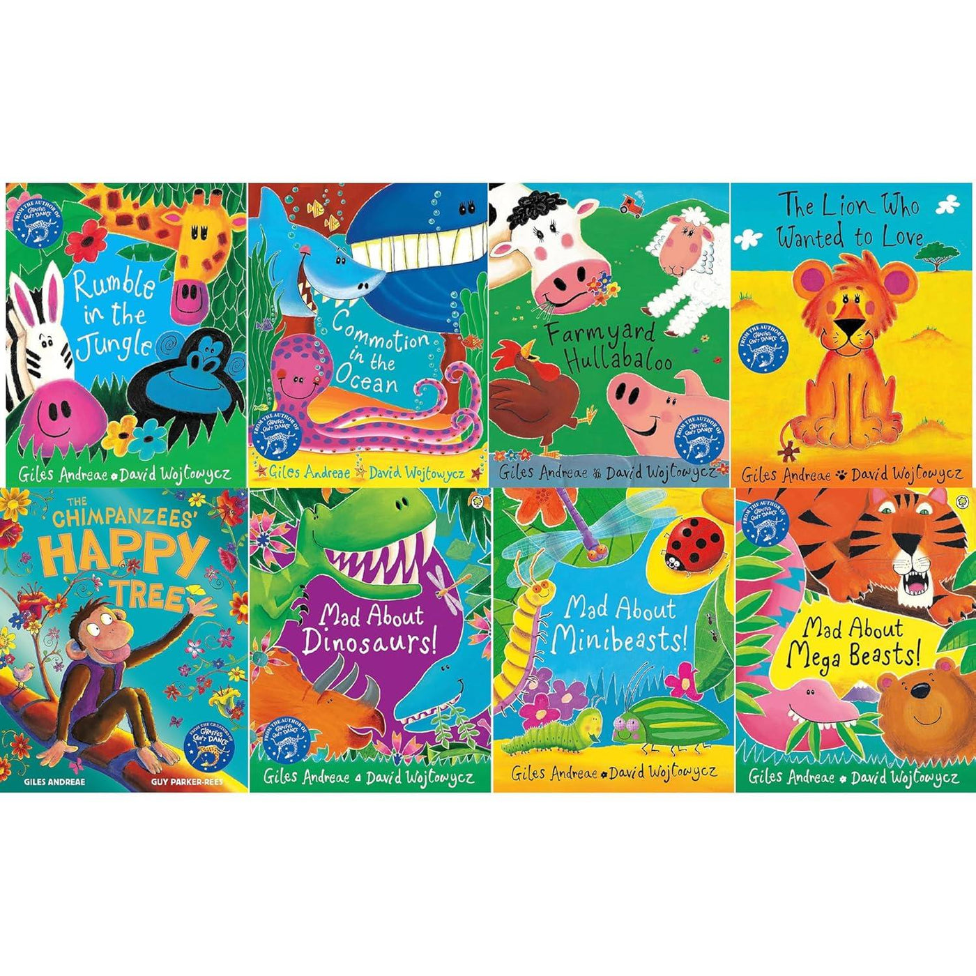 Giles Andreae Rhyming Picture Books Collection — smeikalbooks