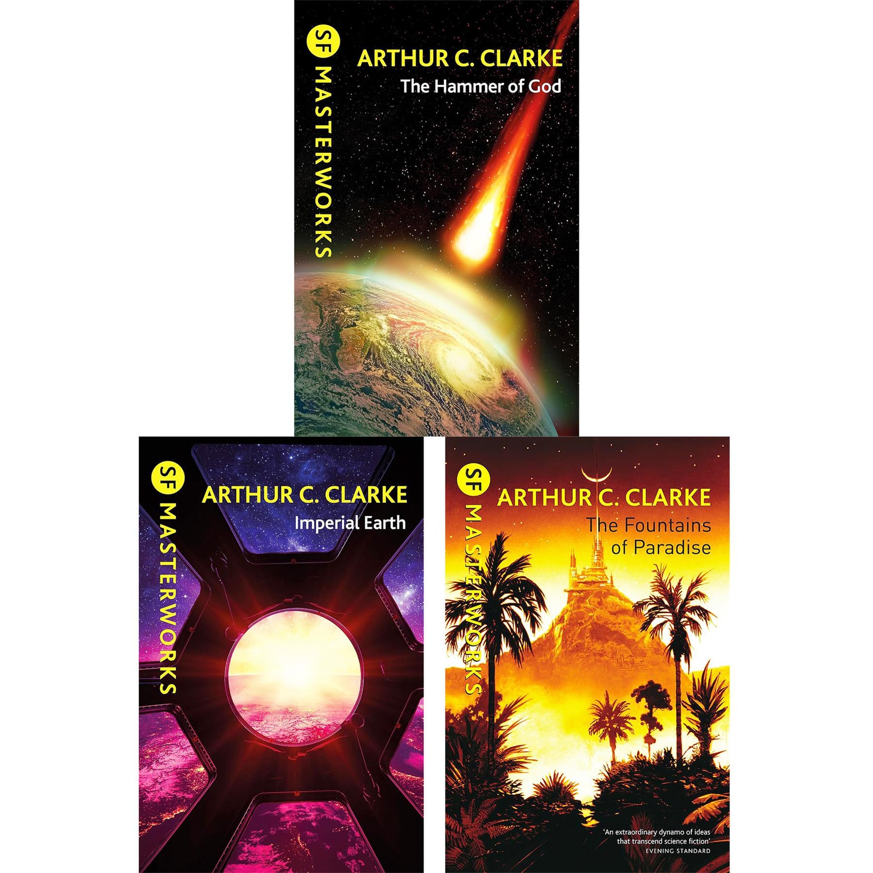Arthur C. Clarke Collection – SF Masterworks of Cosmic Wonders & Human ...
