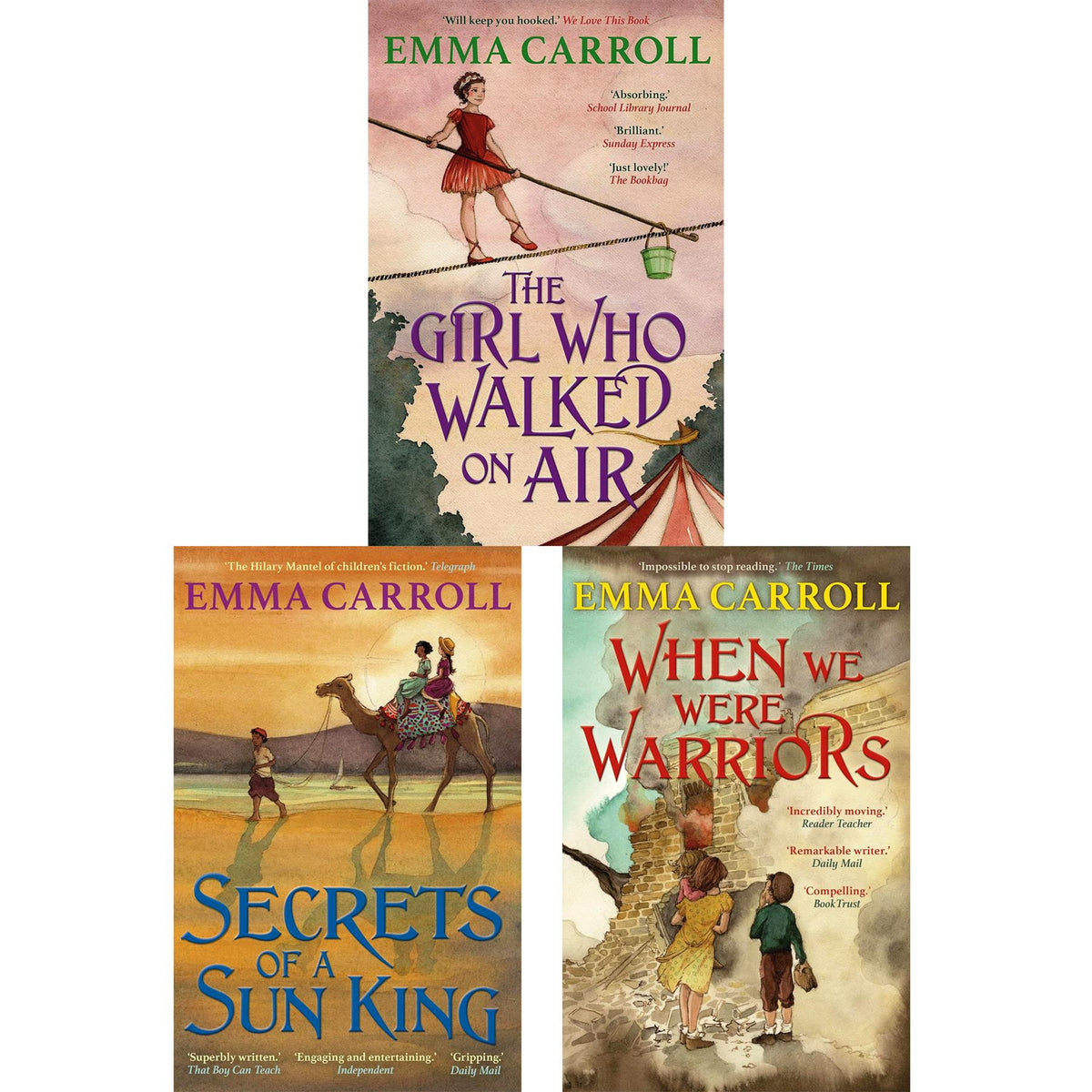 Emma Carroll’s Wartime and Historical Adventure Collection (3 Books Se ...