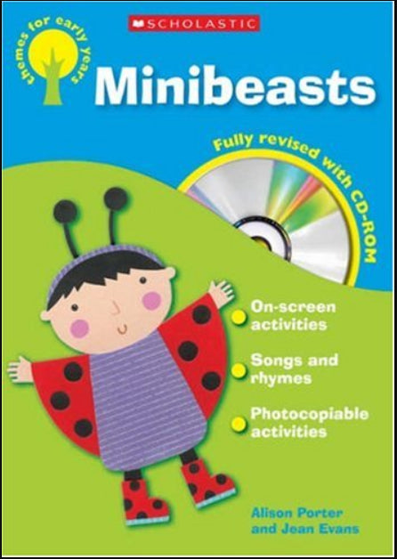 Minibeasts with CD Rom (Themes for Early Years) - smeikalbooks