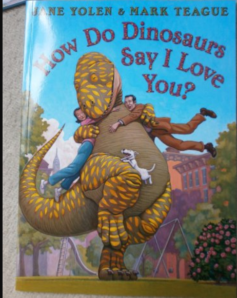 How do dinosaurs say I love you? — smeikalbooks