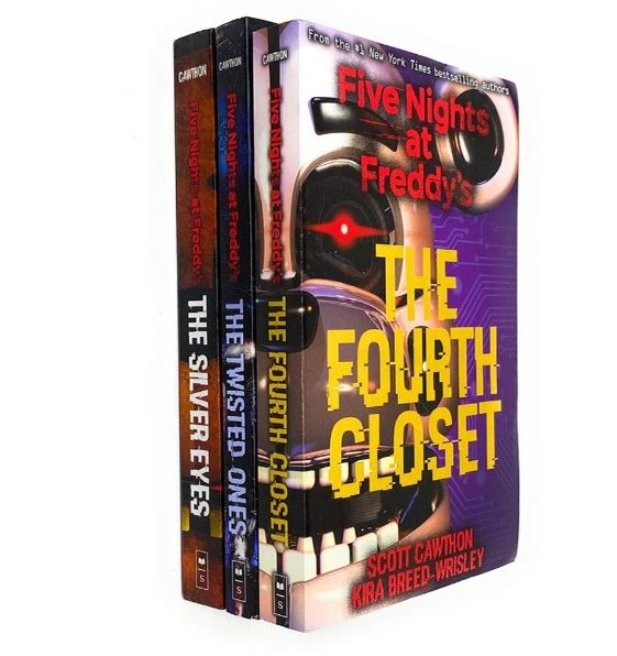 Five Nights at Freddy's 3 Books Collection Set (The Silver Eyes, The F ...