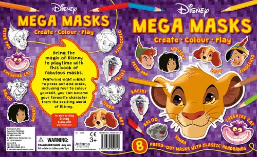 Disney: Mega Masks Create Colour Play — smeikalbooks