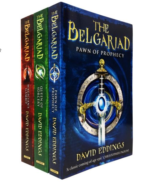 The Belgariad 3 Books Collection Set by David Eddings (Pawn of Prophec ...