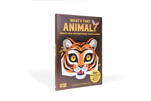 What's That Animal?: Complete animal faces using colours, doodle & sti ...