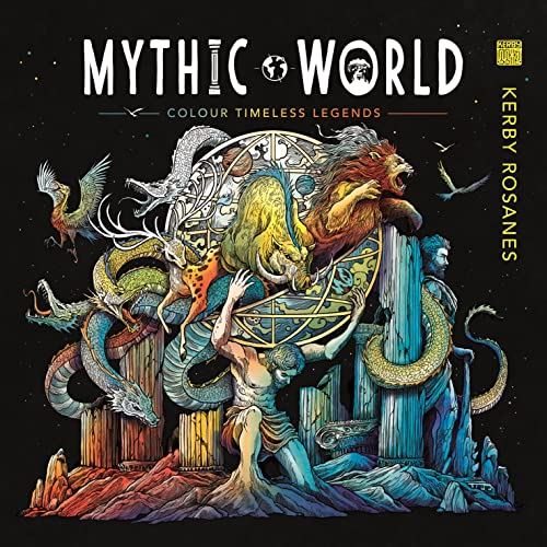 Mythic World: Colour Timeless Legends — smeikalbooks